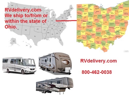 Ohio RV Transport,OH, RV Delivery, RV Movers - FREE RV Transport Quote